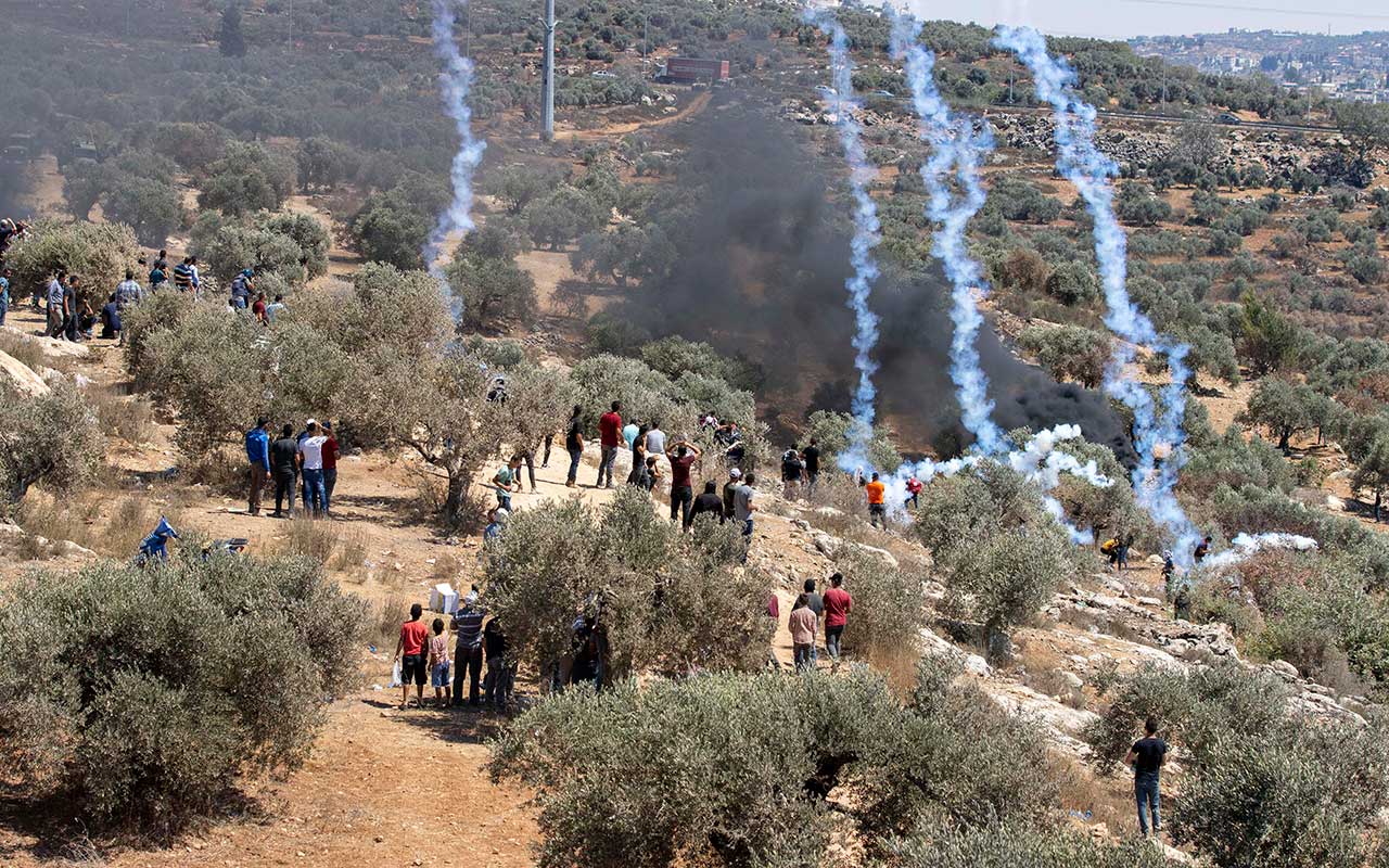 Nine months of protesting a new outpost : seven killed and dozens ...