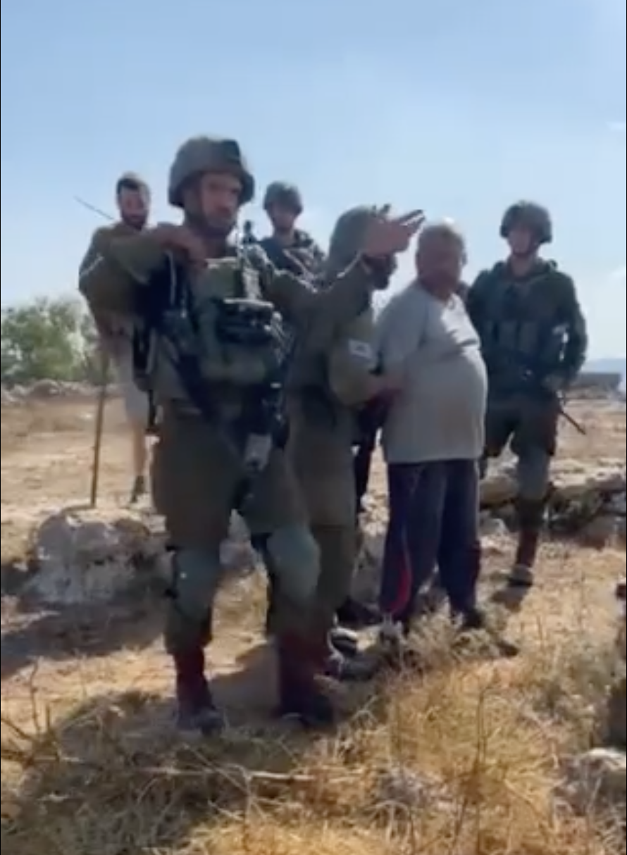 Sinjil, Ramallah District: Settlers attack shepherds. Soldiers arrest a ...