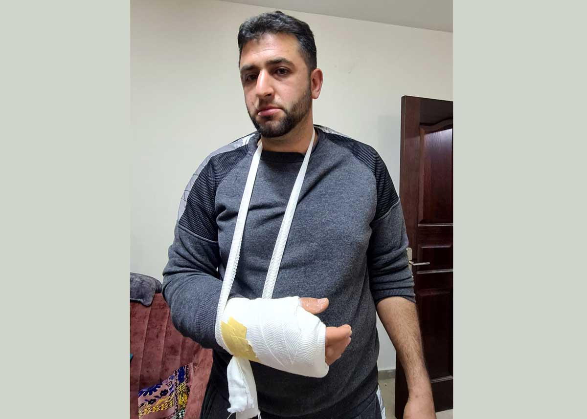 Deir Jarir, Ramallah District: Israeli settlers attack a Palestinian ...