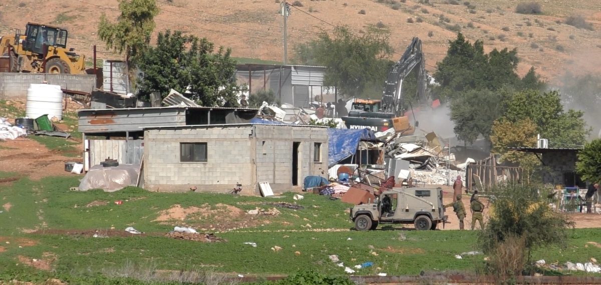 Israel demolishes 9 homes, 3 of them seasonal, as well as concrete wall ...