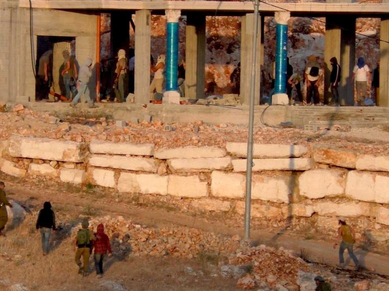 Israeli settlers vandalize two Palestinian homes under construction ...