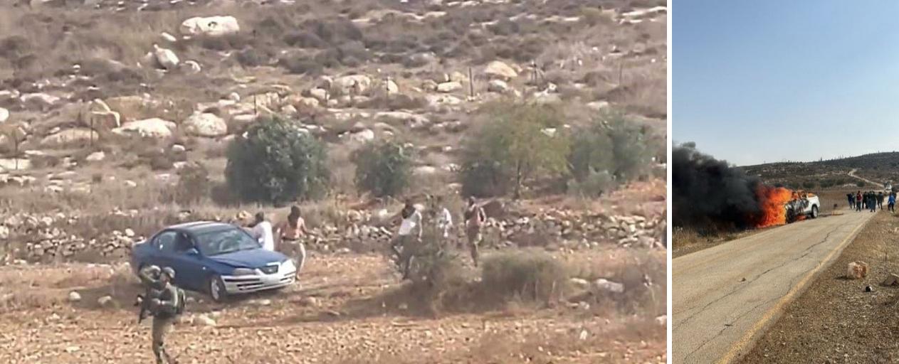 Turmusaya, Ramallah District: Israeli settlers attack Palestinians and ...
