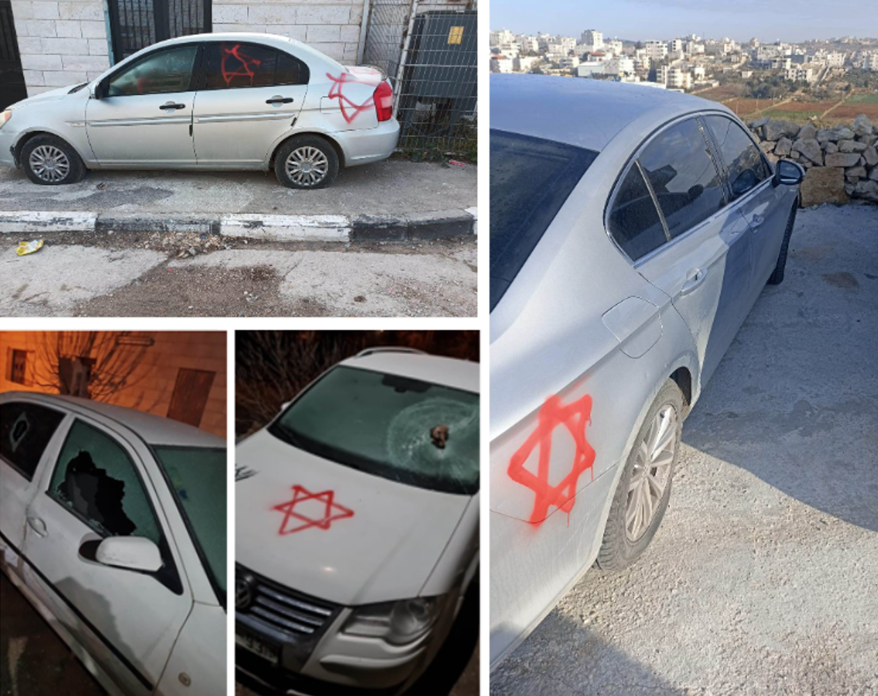 Hebron District: Israeli settlers puncture tires of 11 Palestinian cars ...